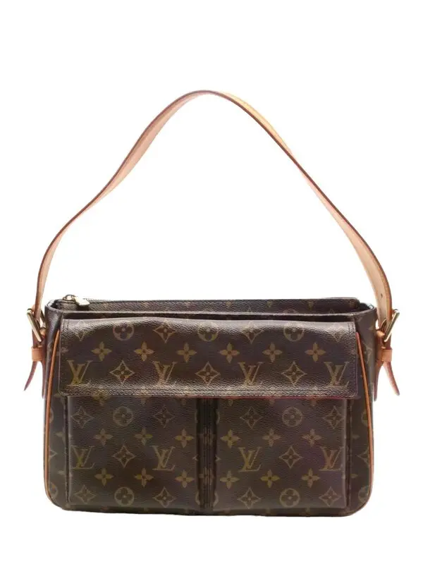 LOUIS VUITTON 2004 Vivacité Gm Shoulder Bag - Brown