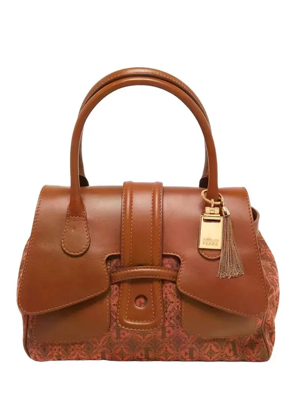 Gianfranco Ferre Logo-jacquard Tote Bag - Brown