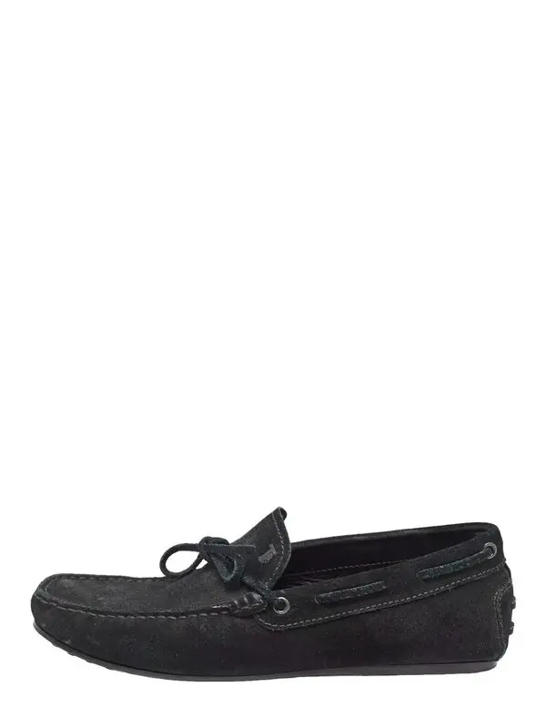TOD'S Suede Loafers - Black