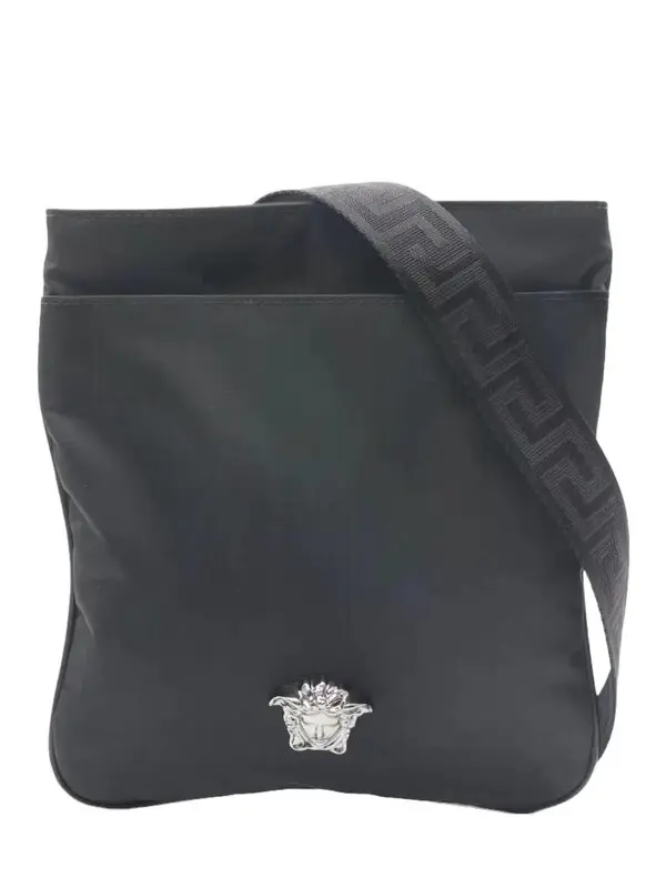 Versace Medusa Head Shoulder Bag - Black
