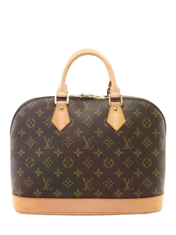 LOUIS VUITTON Alma Pm Monogram Handbag - Brown