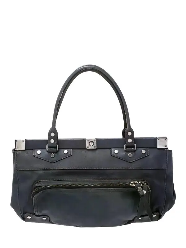 LANVIN Leather Tote Bag - Blue
