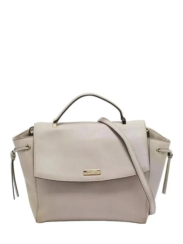 Kate Spade New York Leather Shoulder Bag - Neutrals