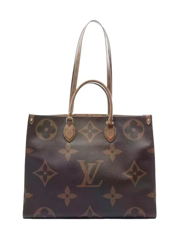LOUIS VUITTON Onthego Gm Tote Bag - Brown