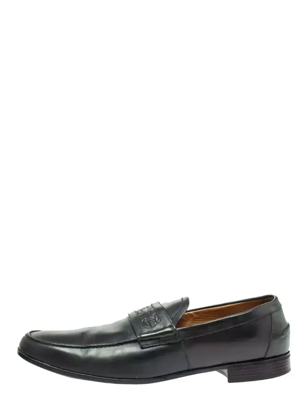 Gucci Leather Loafers - Black