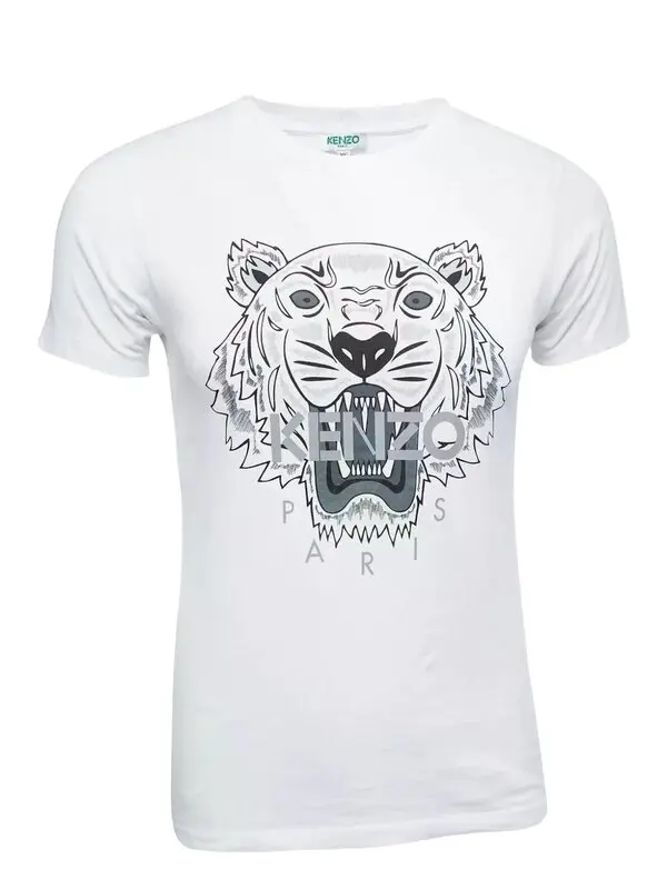 Kenzo Tiger-head T-shirt - White