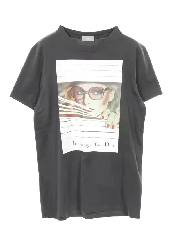 Dior 2010s Heritage Graphic T-shirt - Grey