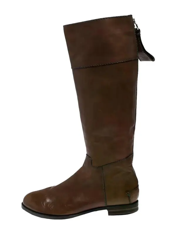 Chloé Leather Knee-high Boots - Brown