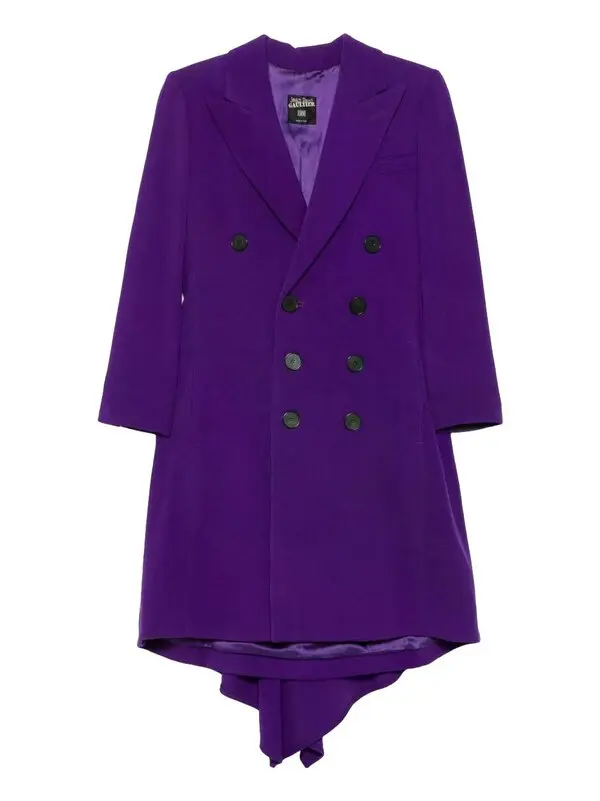 Jean Paul Gaultier 2000s Wool Coat - Purple