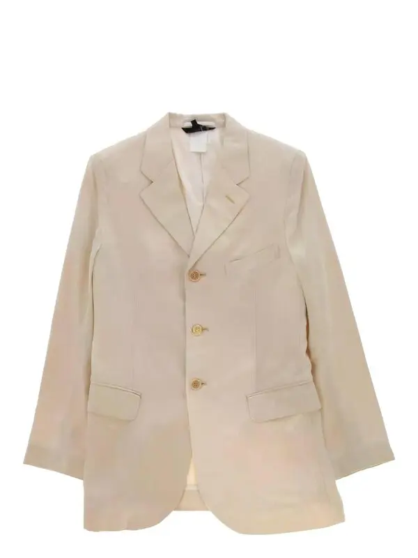 Comme Des Garçons 2010s Single-breasted Blazer - Neutrals