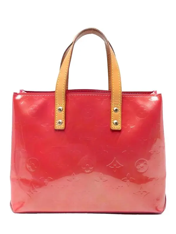 LOUIS VUITTON 2006 Monogram Vernis Reade Pm Handbag - Pink