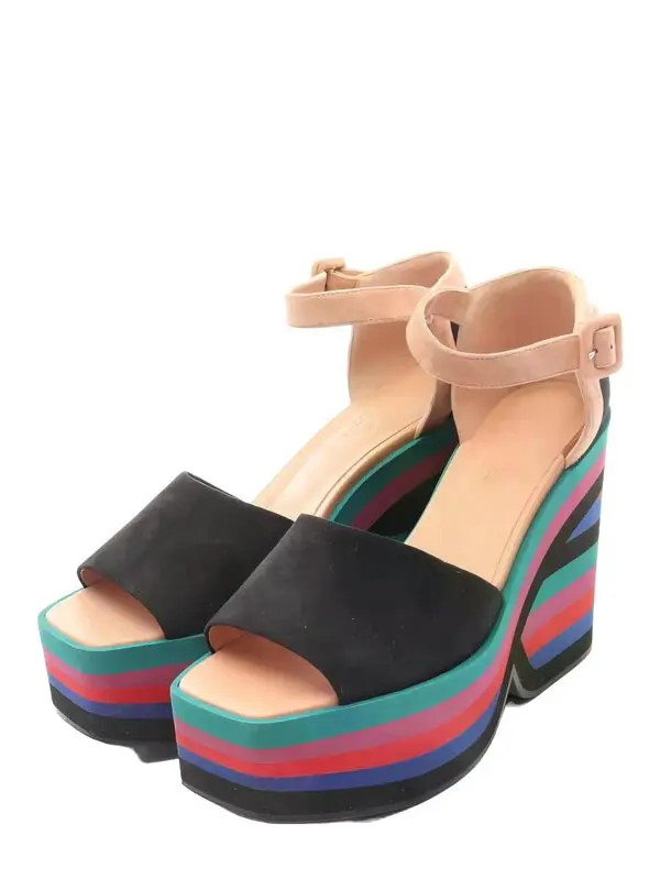 Hermès 120mm Early Sandals - Black