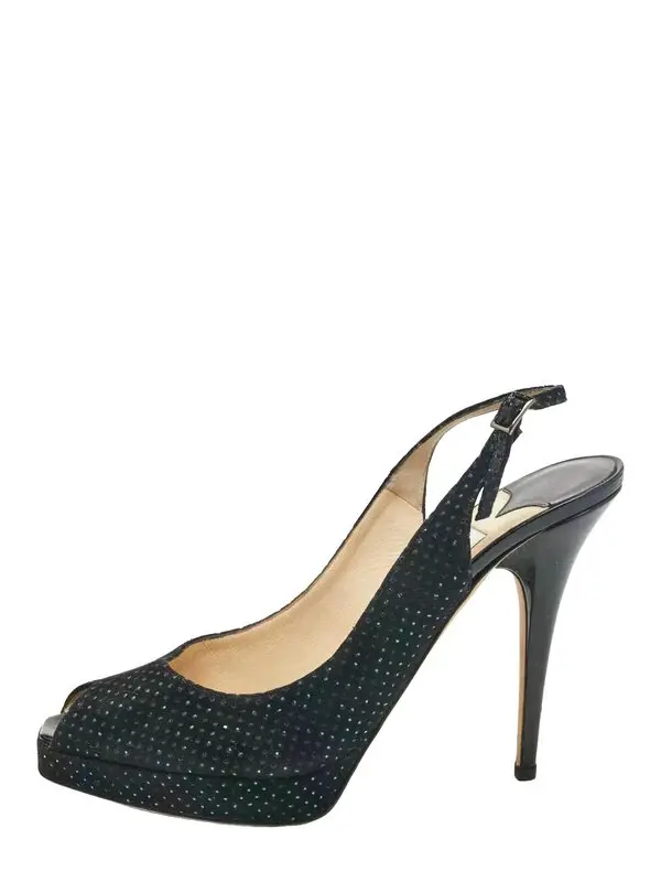 JIMMY CHOO 130mm Rhinestone-embellished Pumps - Black