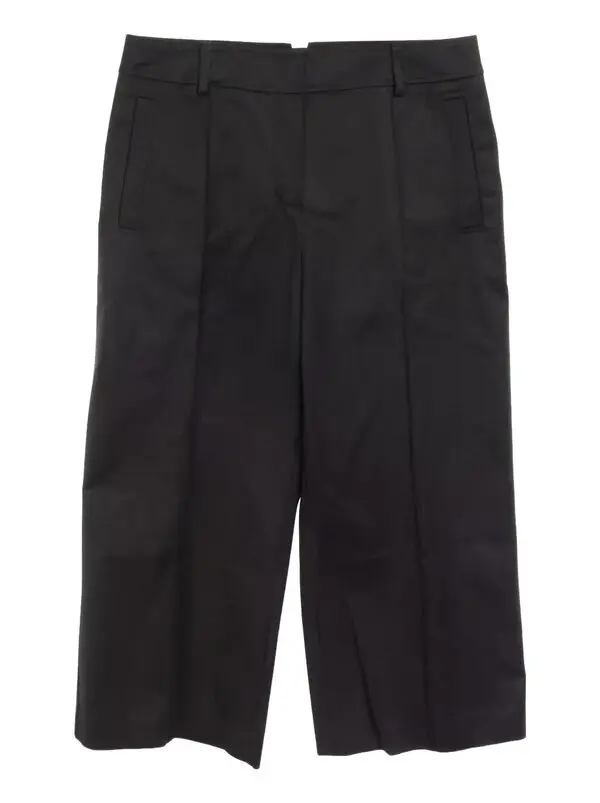 Hermès 2020s Cropped Trousers - Black