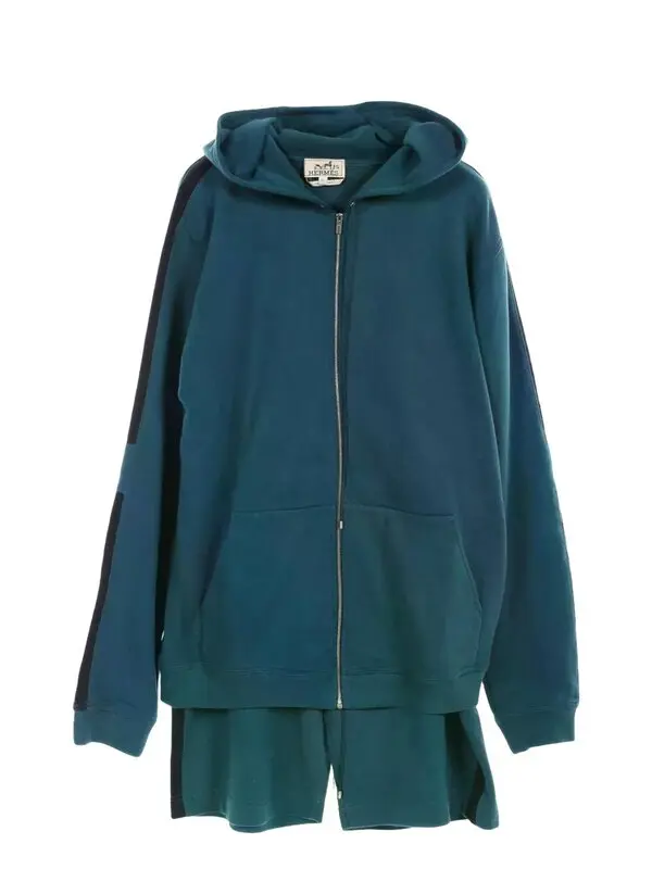 Hermès 2010s Zip-up Tracksuit - Blue