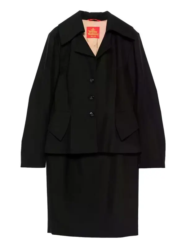 VIVIENNE WESTWOOD 1990s Single-breasted Suit - Black