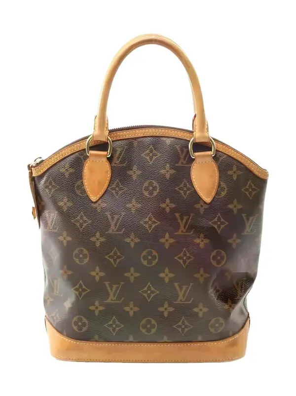 LOUIS VUITTON Lockit Monogram Handbag - Brown