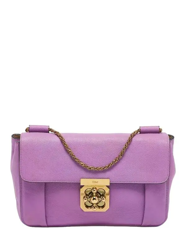 Chloé Elsie Shoulder Bag - Purple