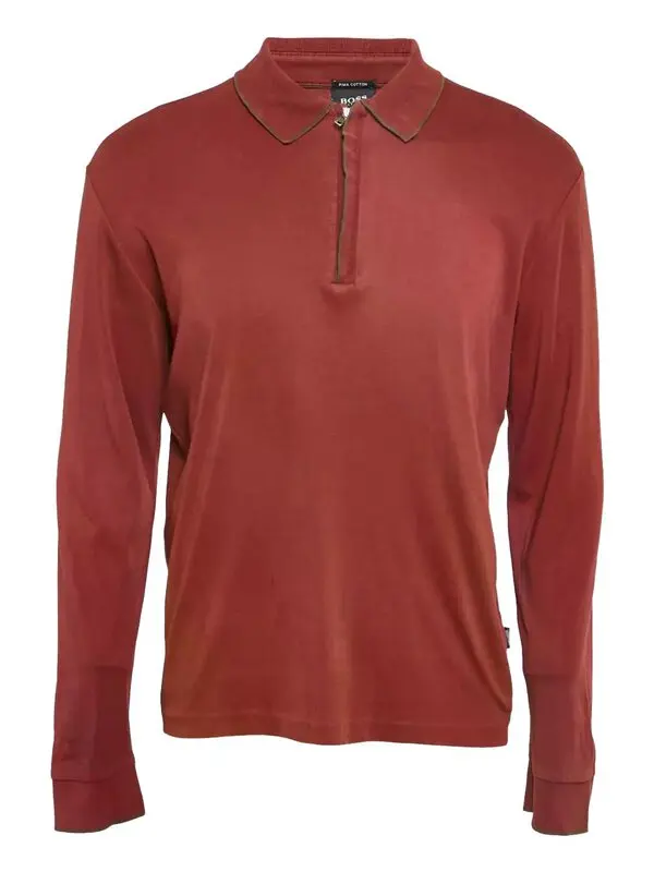 BOSS Pre-owned Long-sleeve Polo Shirt - Red