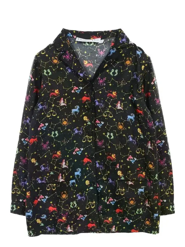 Dior Zodiac Pixel Shirt - Black