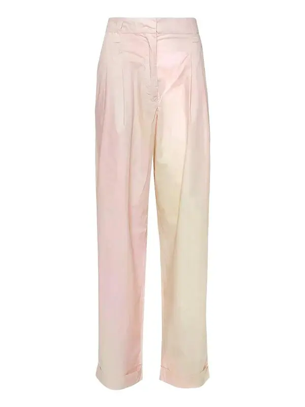 Emporio Armani Cotton Trousers - Pink
