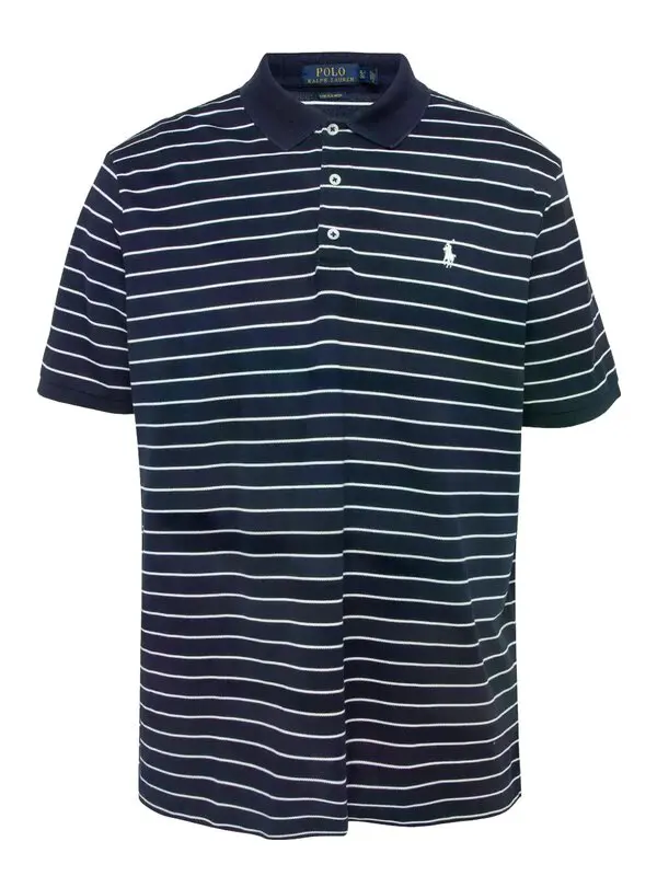 Polo Ralph Lauren Striped Polo Shirt - Blue