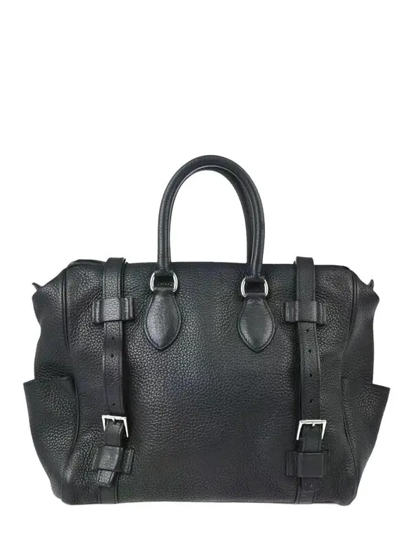 Hermès 2008 Pursangle 31 Handbag - Black