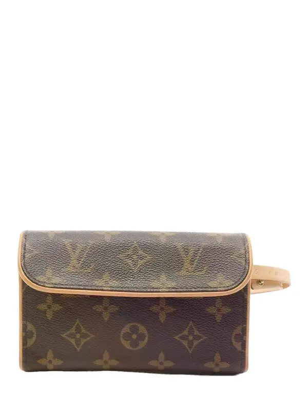 LOUIS VUITTON 2003 Pochette Florentine Belt Bag - Brown