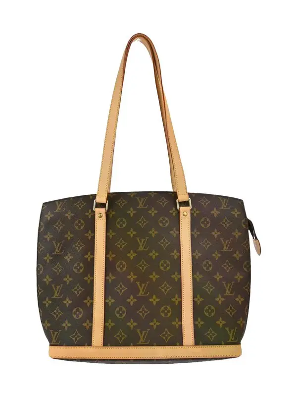 LOUIS VUITTON Monogram Babylone Tote Bag - Brown