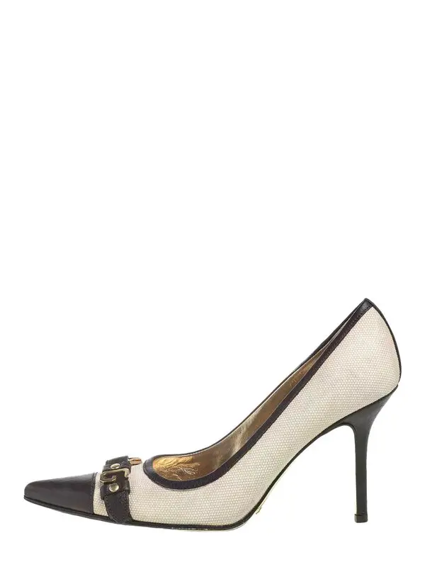 Dolce & Gabbana 95mm Leather Pumps - Neutrals