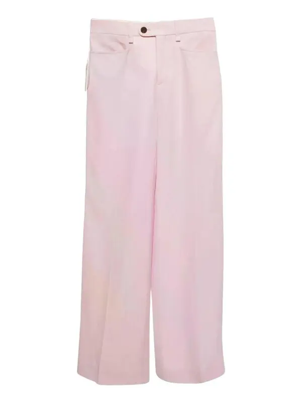 Chloé Wool Trousers - Pink