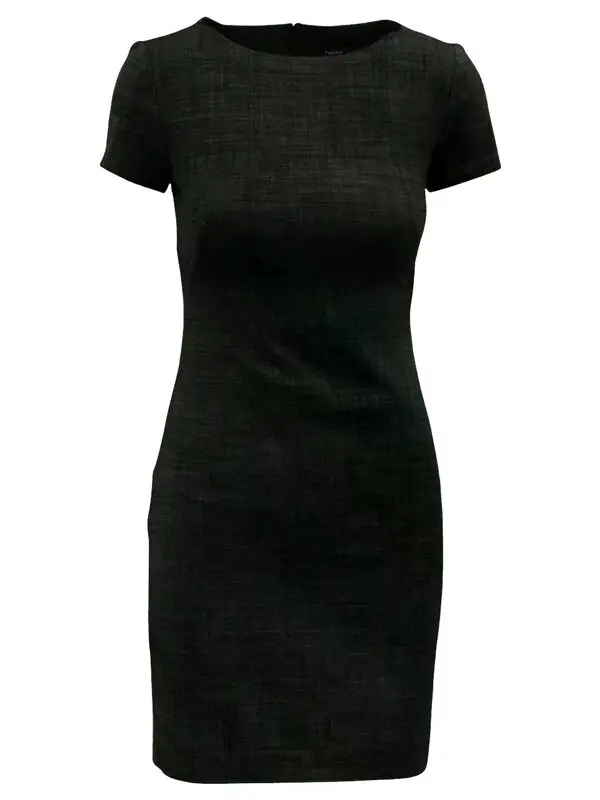 Theory Short-sleeve Sheath Dress - Black