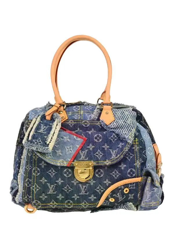 LOUIS VUITTON 2007 Bowly Tote Bag - Blue