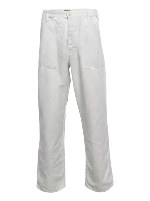 Polo Ralph Lauren Vintage Straight-leg Cotton Trousers - White