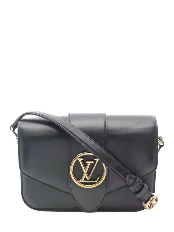 LOUIS VUITTON 2020 Pont Neuf Shoulder Bag - Black