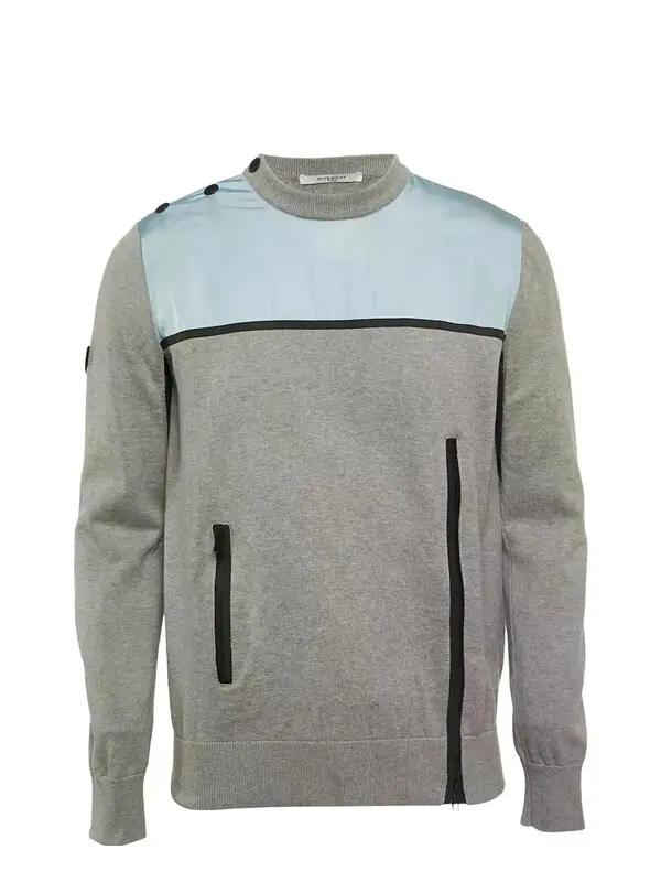 Givenchy Colorblock Panel Sweatshirt - Grey