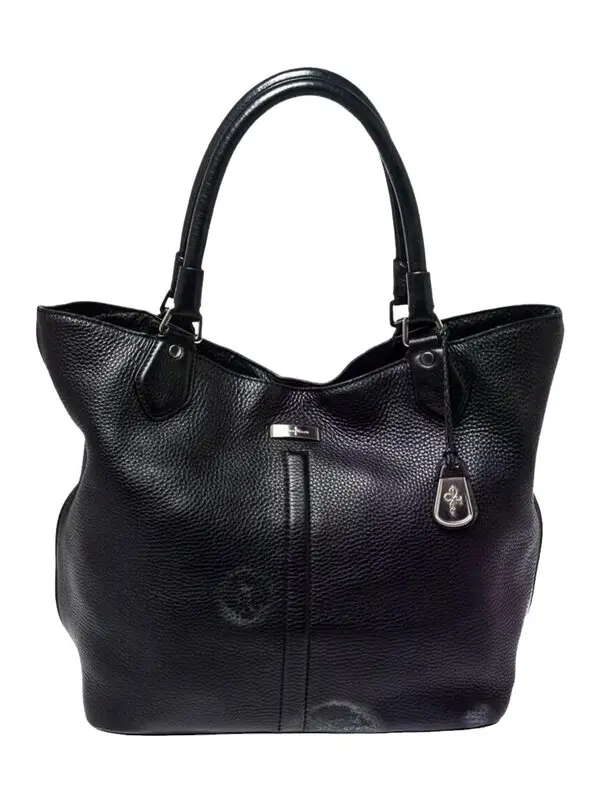Cole Haan Grained Leather Tote Bag - Black