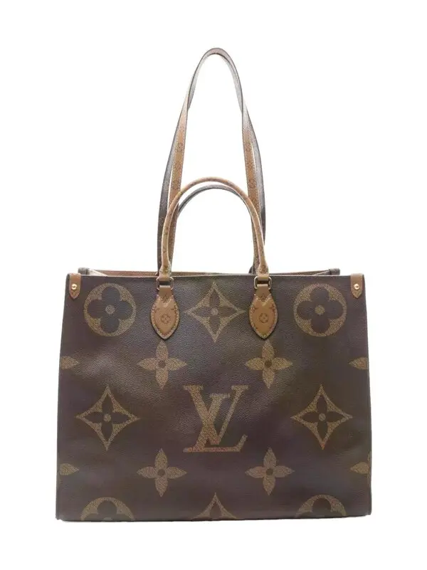 LOUIS VUITTON On-the-go Gm Tote - Brown