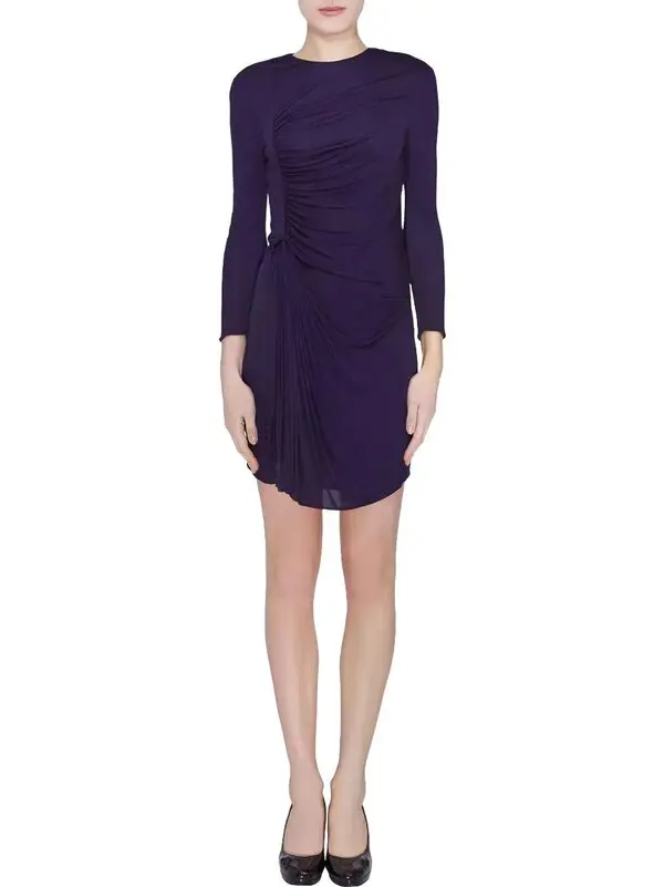 3.1 Phillip Lim Draped Mini Dress - Purple