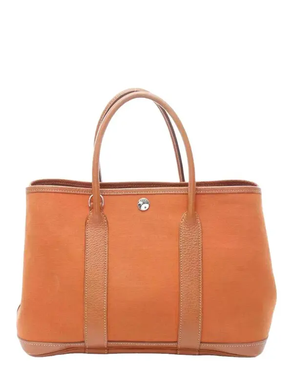Hermès 2005 Garden Party Handbag - Orange