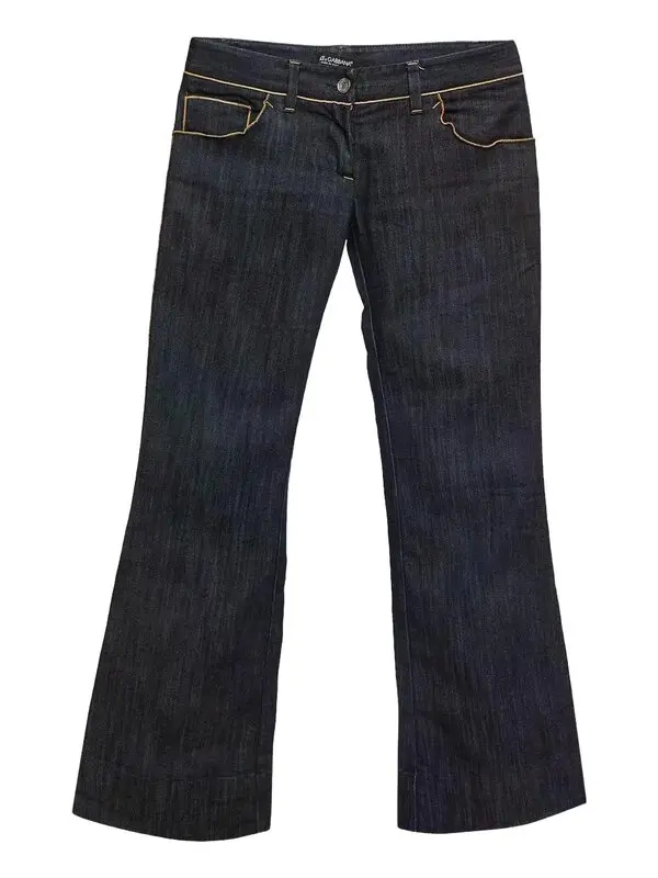 Dolce & Gabbana Flared Denim Jeans - Blue