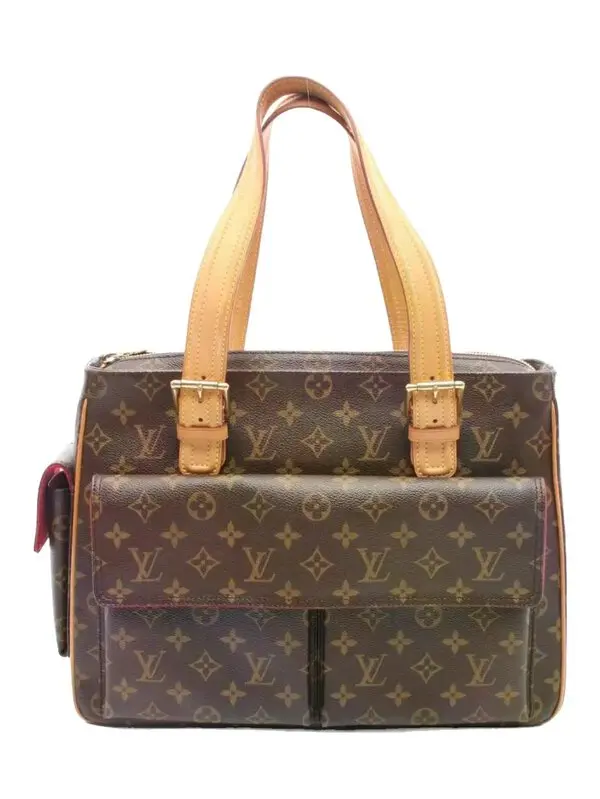 LOUIS VUITTON Multipli Cite Monogram Canvas Tote Bag - Brown