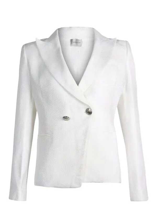 Pierre Balmain Vintage Double-breasted Blazer - White