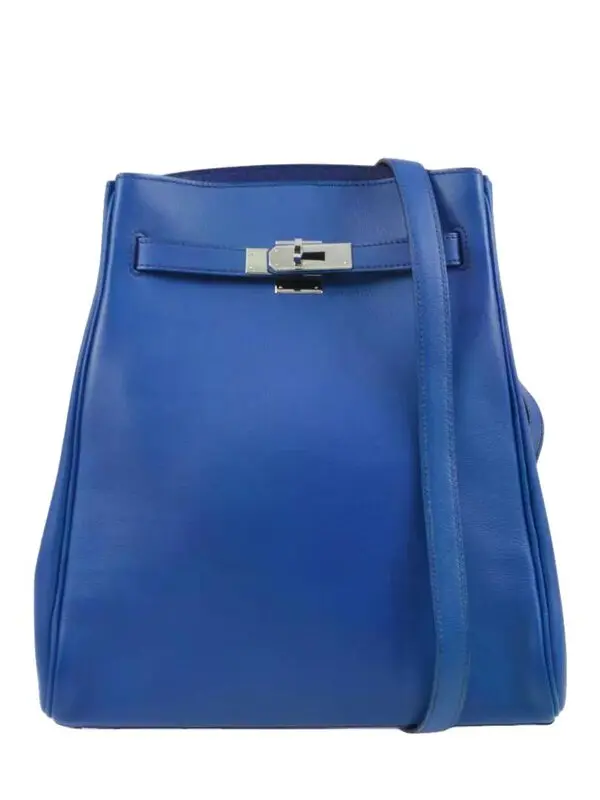 Hermès 2001 Kelly Sport Mm Shoulder Bag - Blue