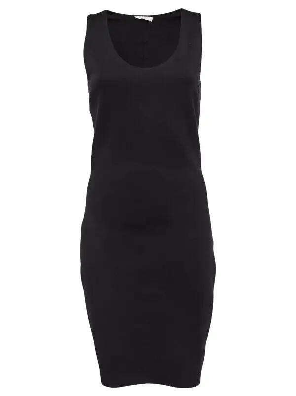 THE ROW Cotton Sleeveless Midi Dress - Black