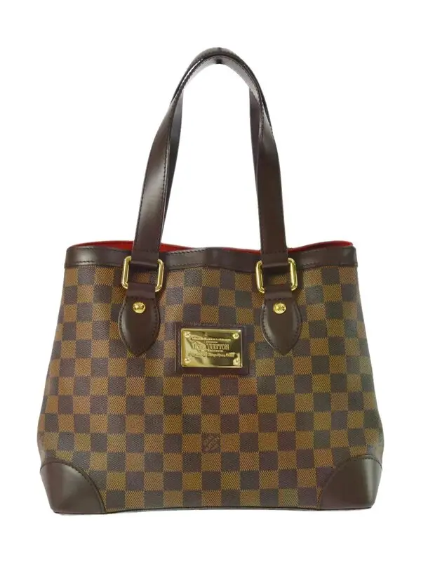 LOUIS VUITTON 2007 Hampstead Pm Handbag - Brown