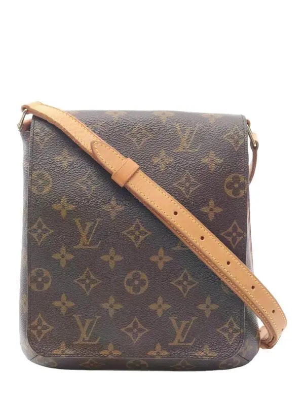 LOUIS VUITTON 2004 Musette Salsa Monogram Shoulder Bag - Brown