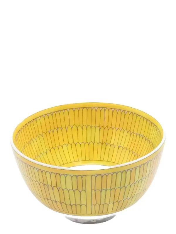 Hermès Soleil D' Pm Ceramic Bowl - Yellow