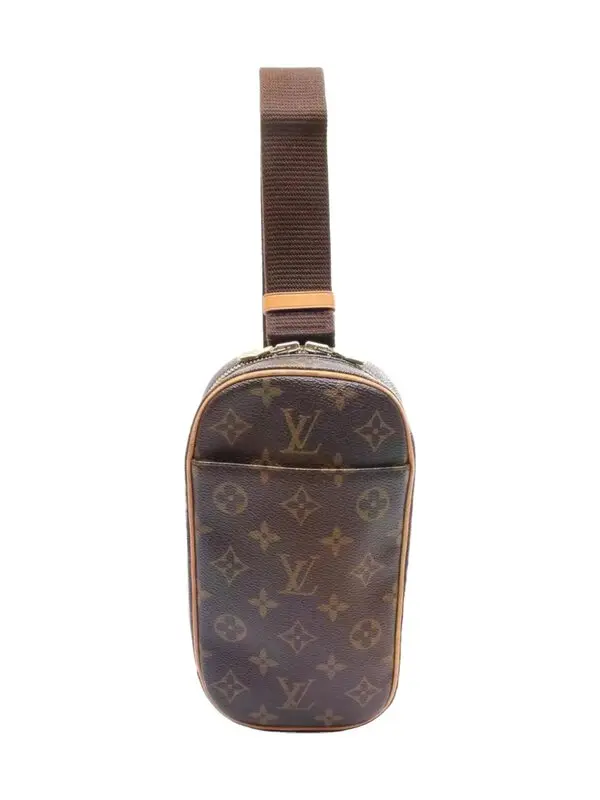 LOUIS VUITTON 2004 Ganju Crossbody Bag - Brown
