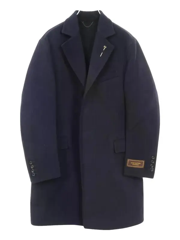 LOUIS VUITTON 2010s Monogram Coat - Blue